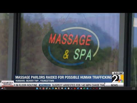 Valley massage parlors raided for possible human trafficking - YouTube