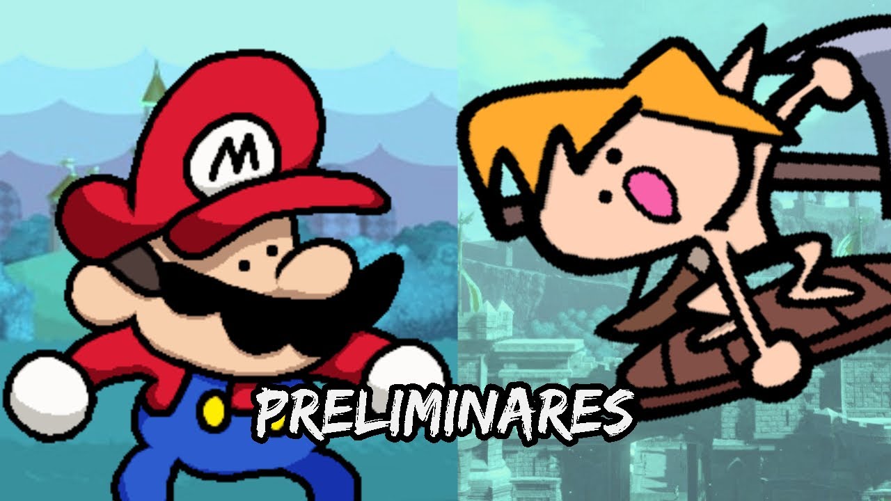 ROA Bot tournament 4: Speedrunner Mario vs Speedrunner Link - YouTube