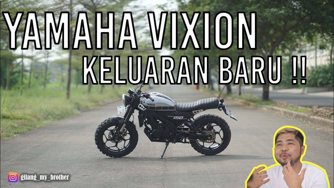 Yamaha Vixion Custom Scrambler Edisi Motor Jualan GW - YouTube