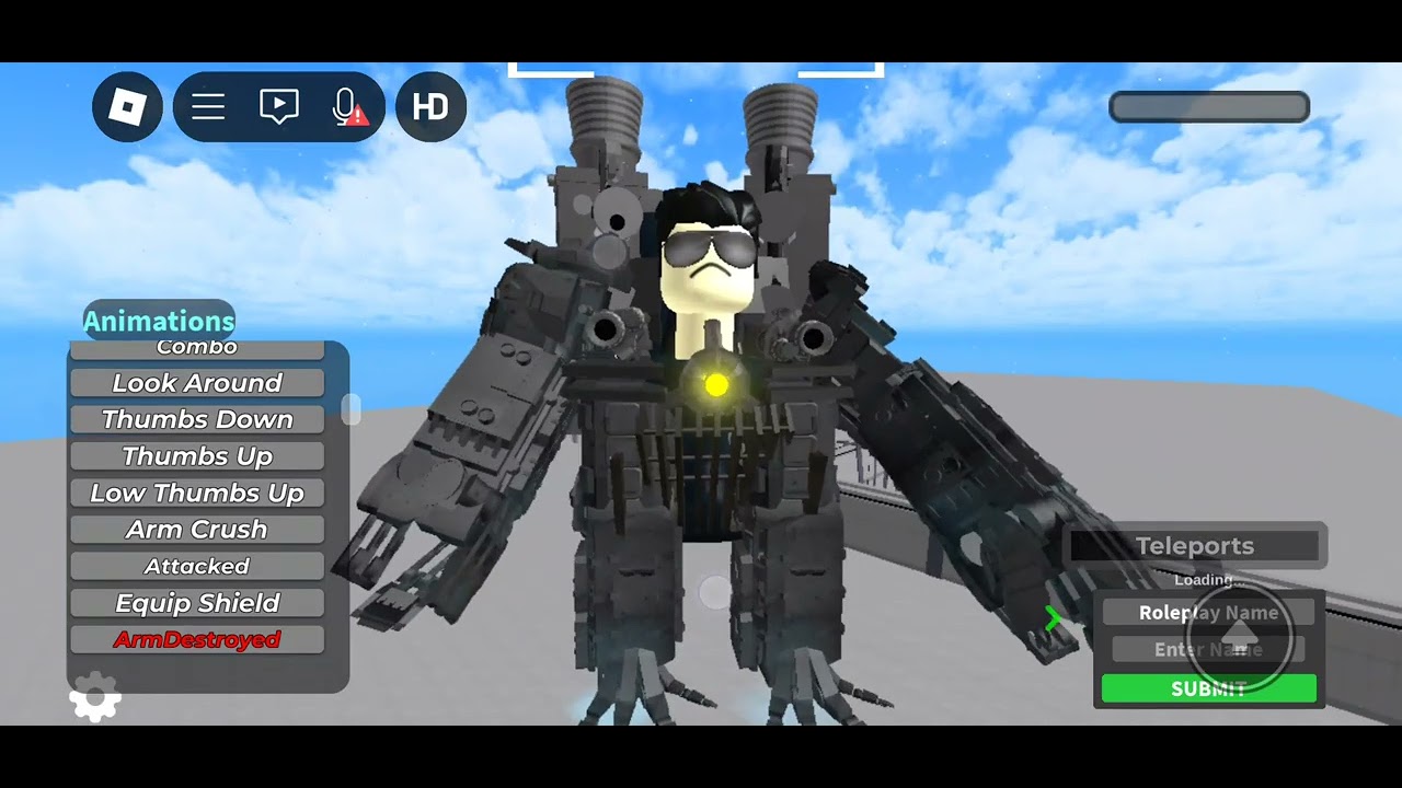 My friend made this g man Titan - YouTube