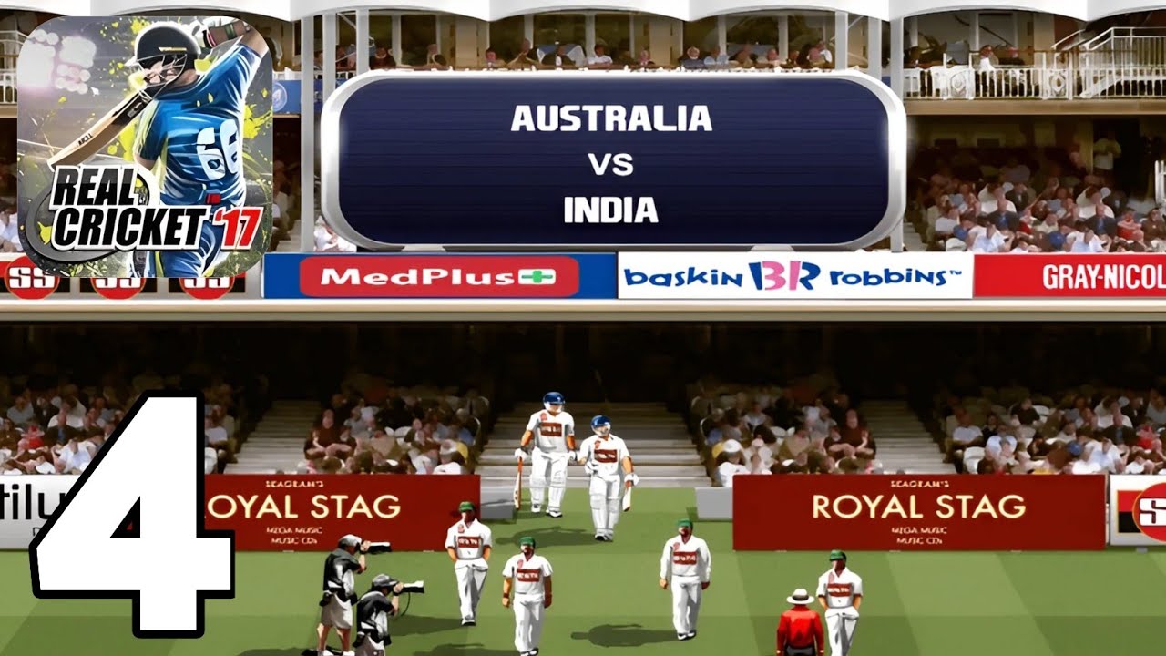 Real Cricket 17: Test Match - Gameplay Walkthrough - Part 4 - YouTube