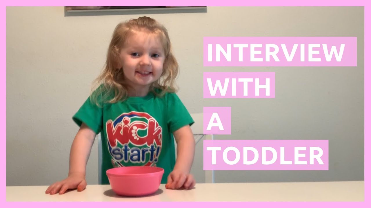 INTERVIEWING A 2 YEAR OLD | INTERVIEW WITH A TODDLER - YouTube