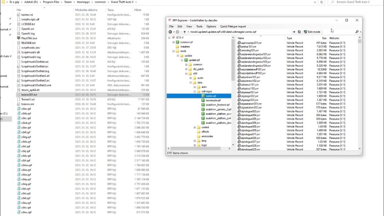 GTA5 - How i create custom vehicle recordings using CodeWalker - YouTube