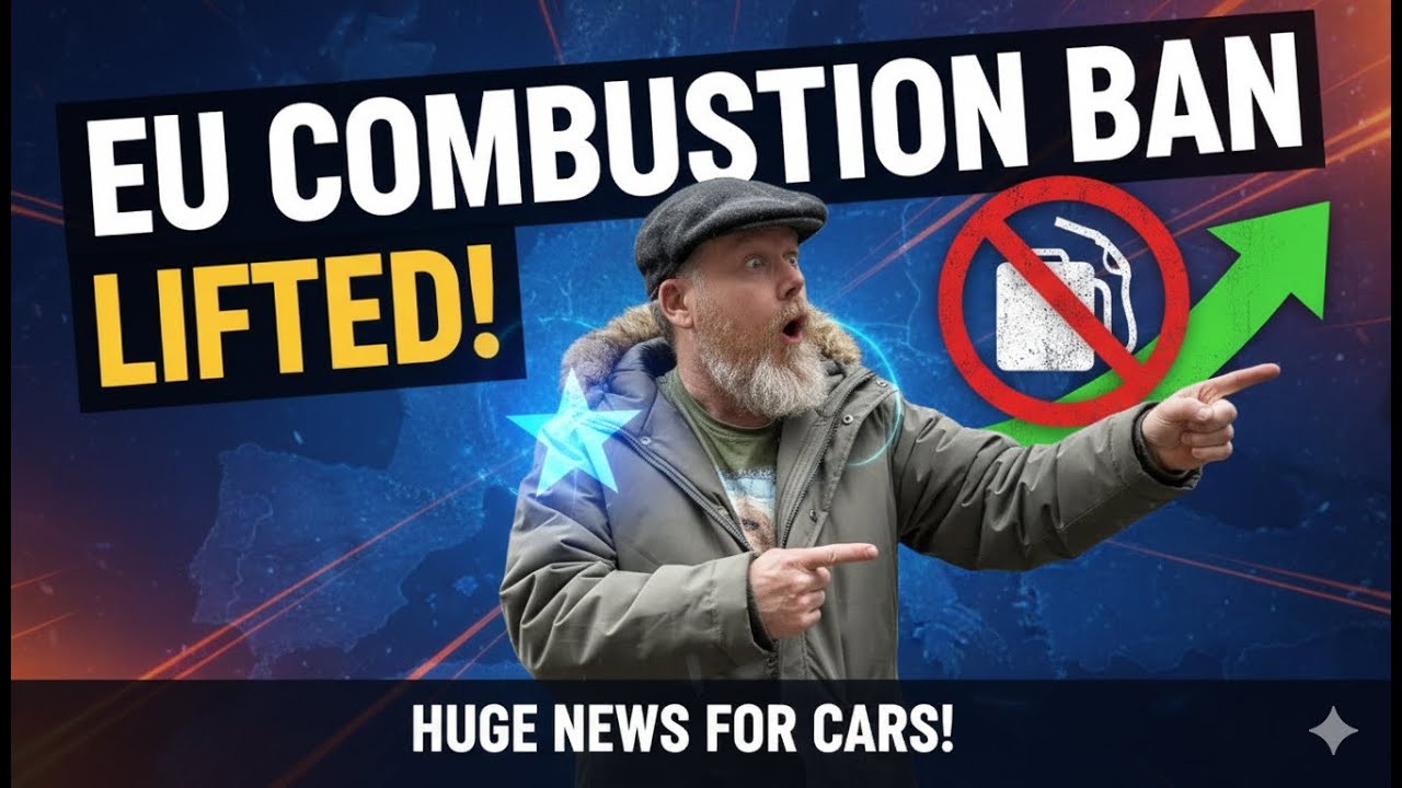 EU scraps 2035 petrol and diesel car ban! But ONLY ALLOWS 10% to be ...