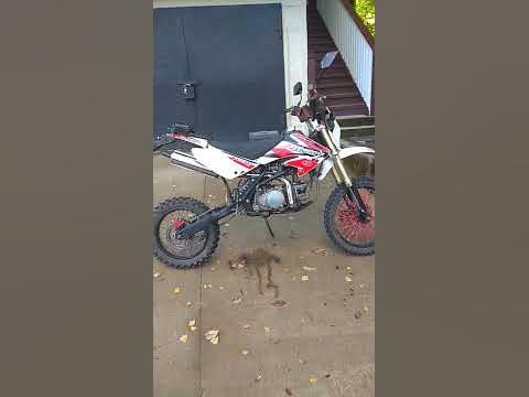 Kayo yx 160 в стааром картере - YouTube