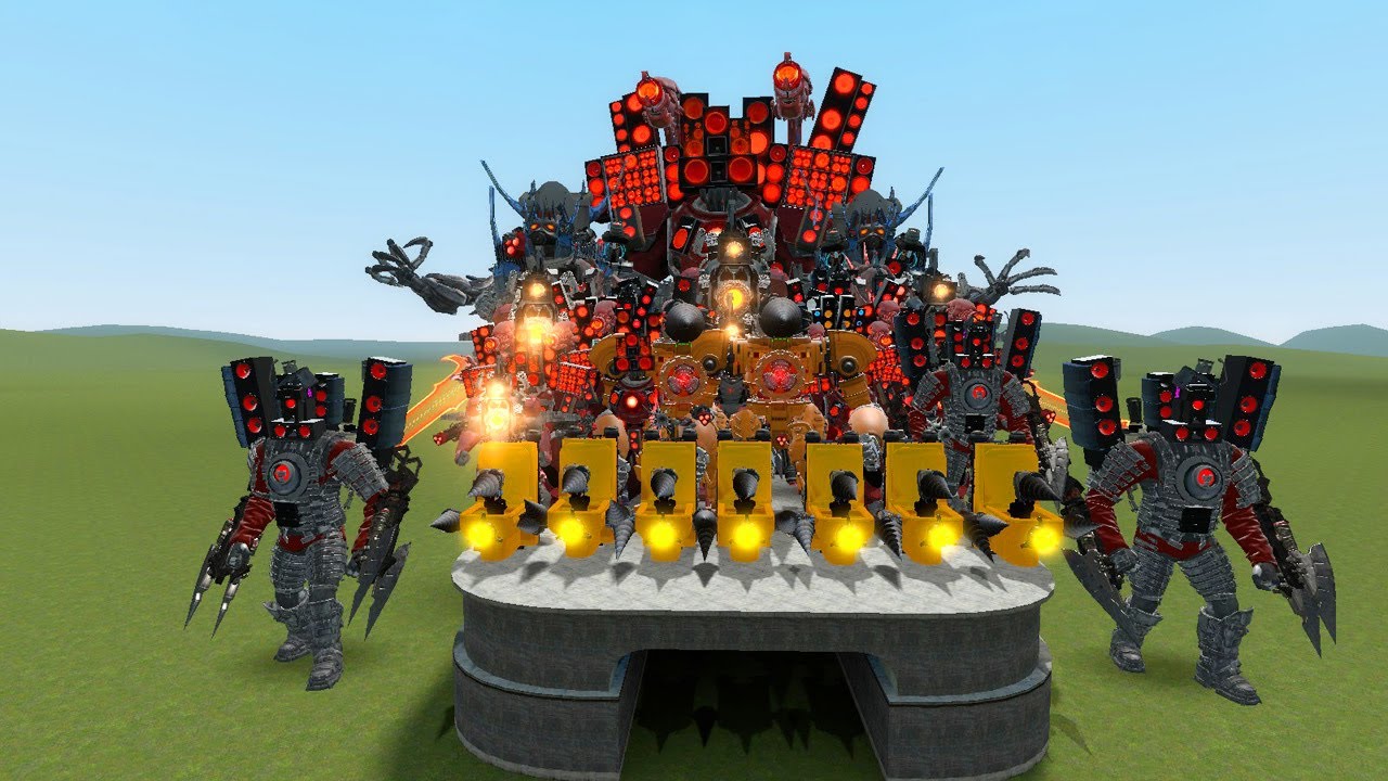 NEW UPGRADED PLUNGERMAN FROM 74 EPISODE VS ALL SKIBIDI TOILET BOSSES In ...