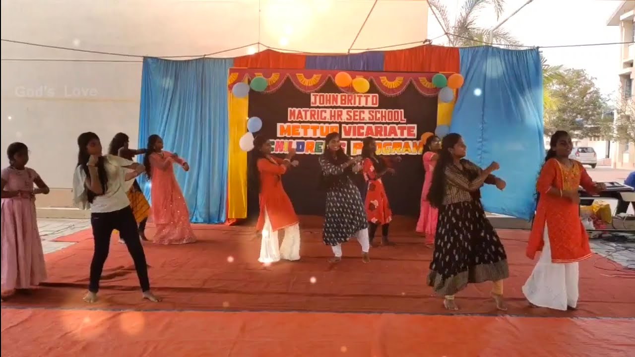 New year Welcome dance by St.Sebastian's Parish Children, Masilapalayam ...