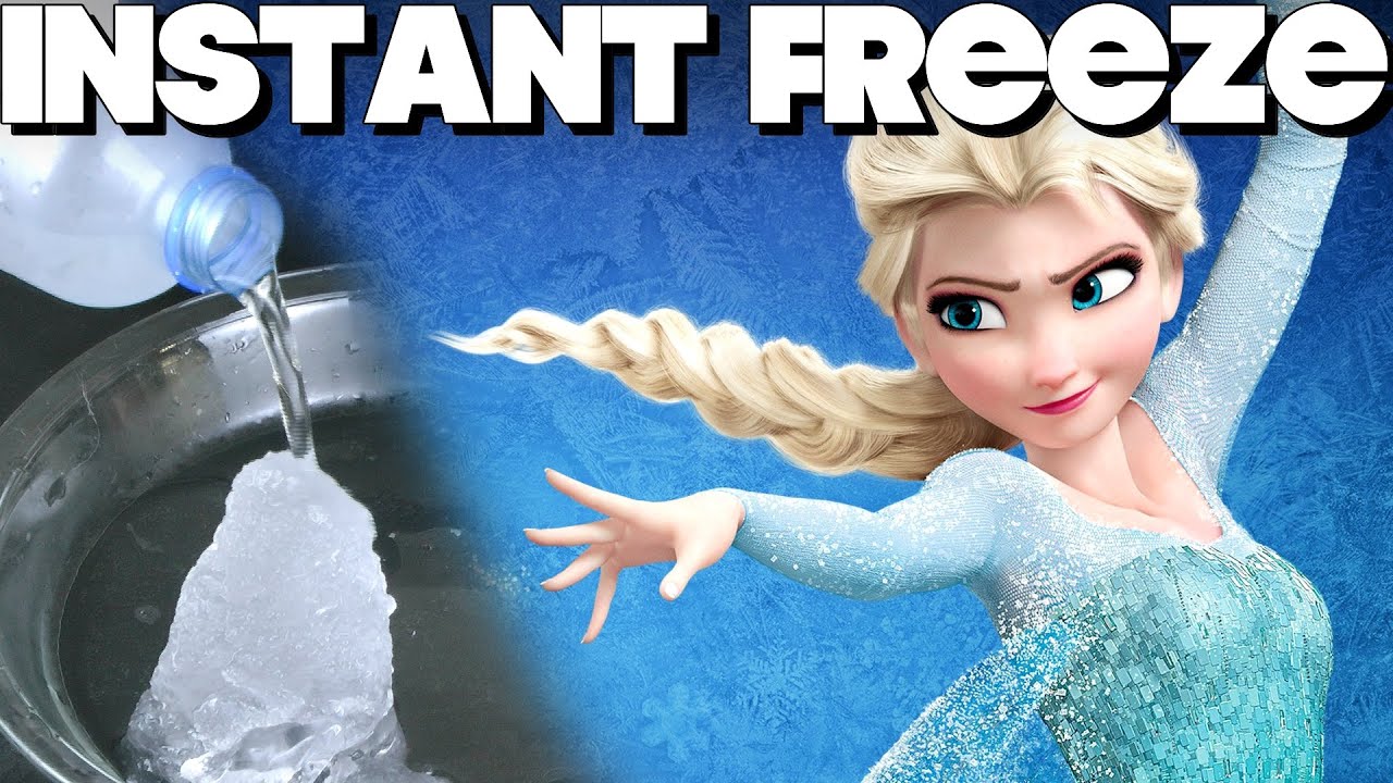How To Have Elsa’s Instant Freeze Powers! - YouTube