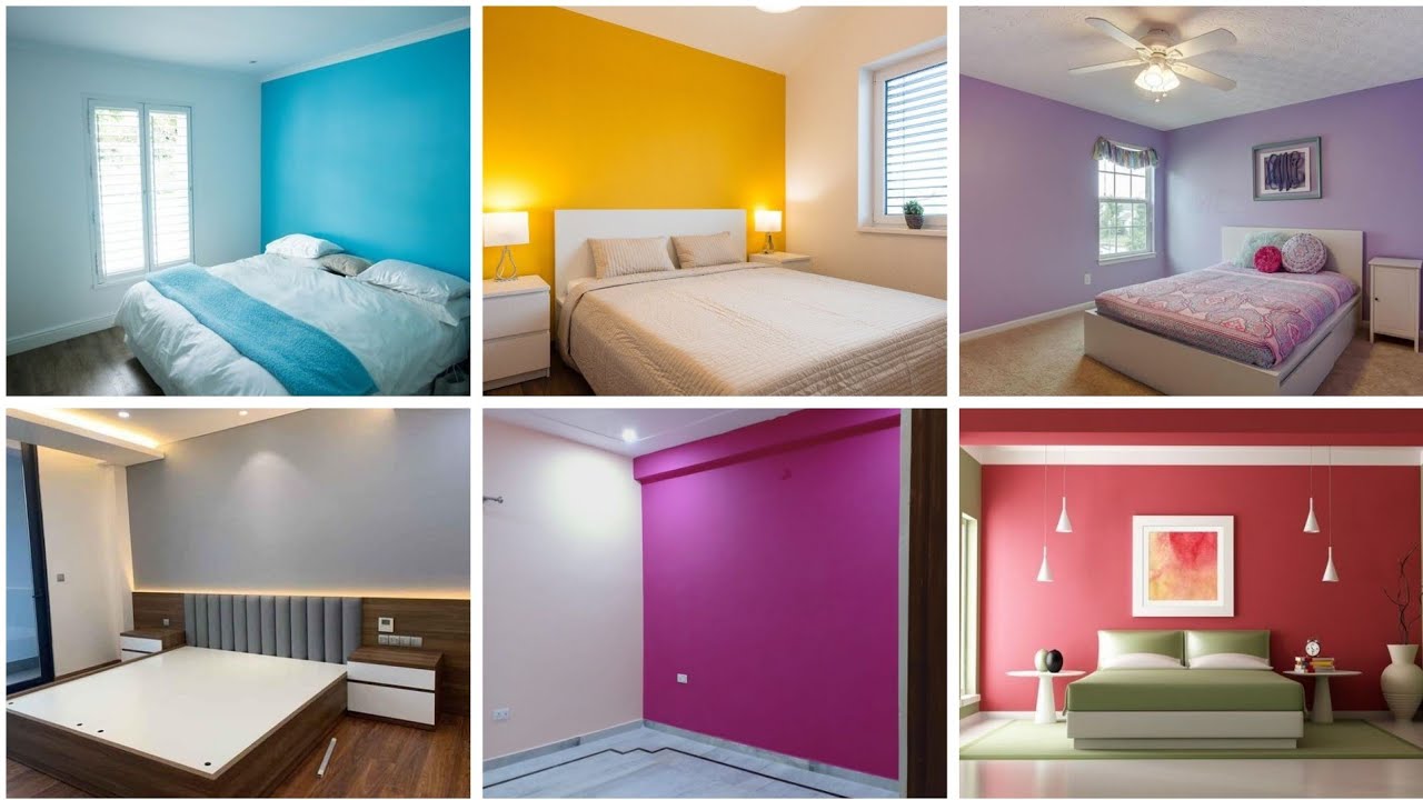 Top 50+ Bedroom Color Ideas || Room Colour Design || Bedroom Colour ...