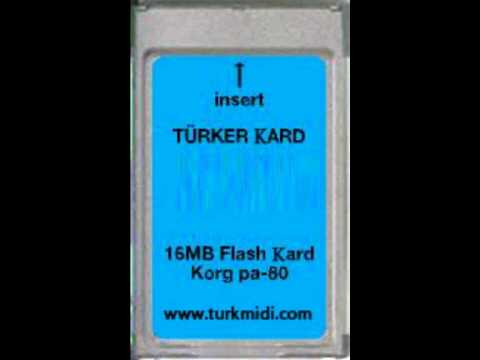 Korg Pa 80 - SLOW turker kart