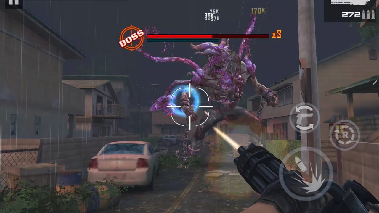 Zombie Fire 3D ( Mission 410 Ripper Boss) - YouTube