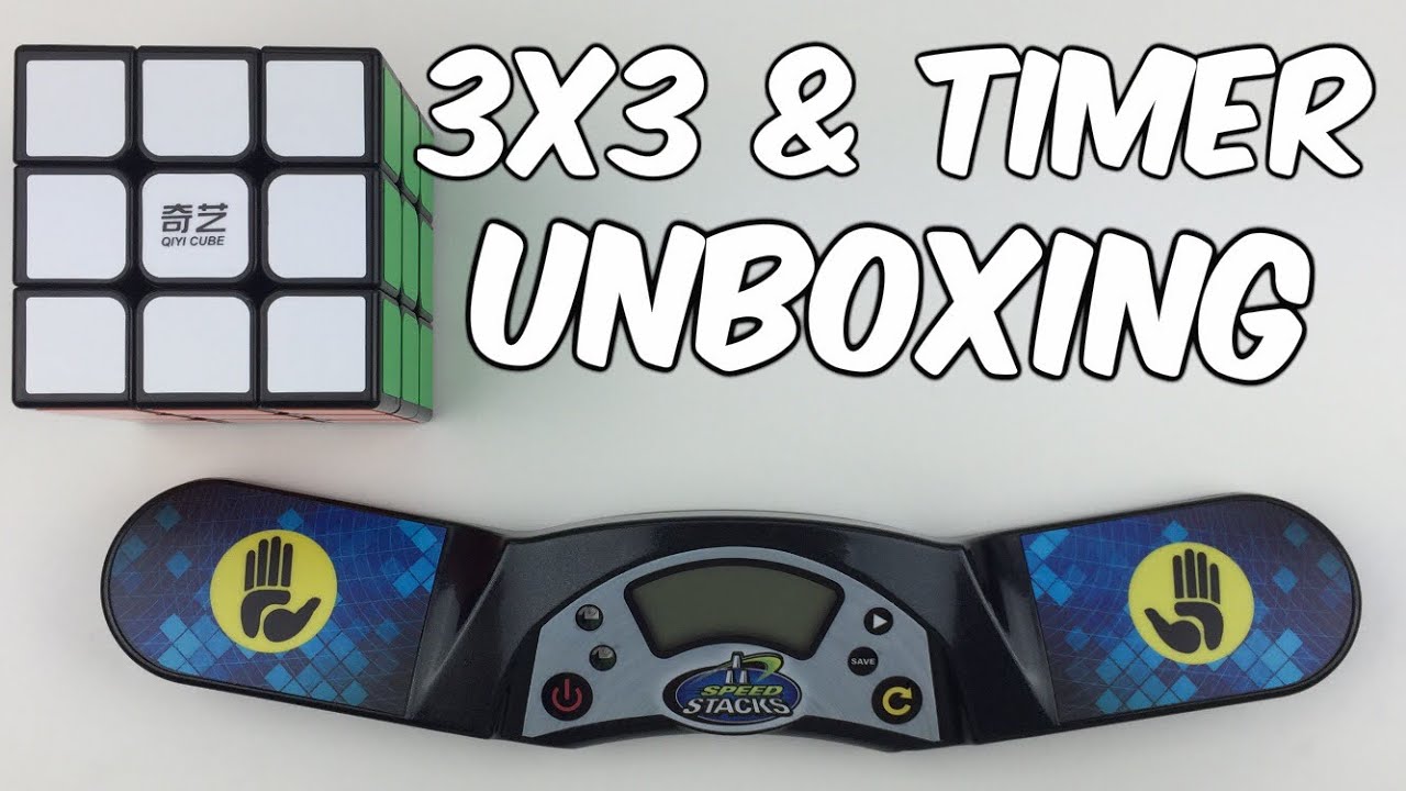 TheCubicle.us Unboxing - QiYi Big Sail & SpeedStacks Gen4 Timer - YouTube