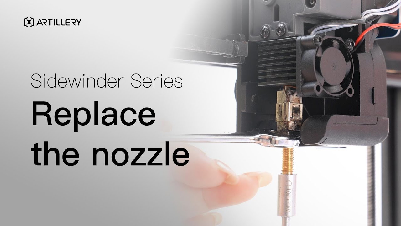 Tutorial | How to replace the nozzle - YouTube