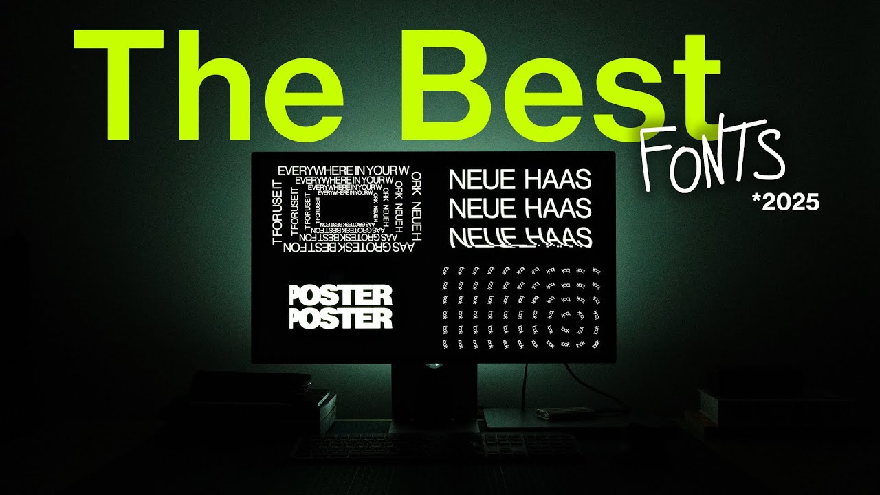 Best Fonts 2025 | Stay Ahead With These Trendy Fonts - YouTube