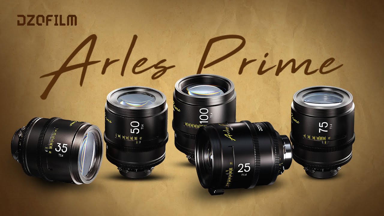Introducing DZOFILM Arles T1.4 Cine Primes - YouTube