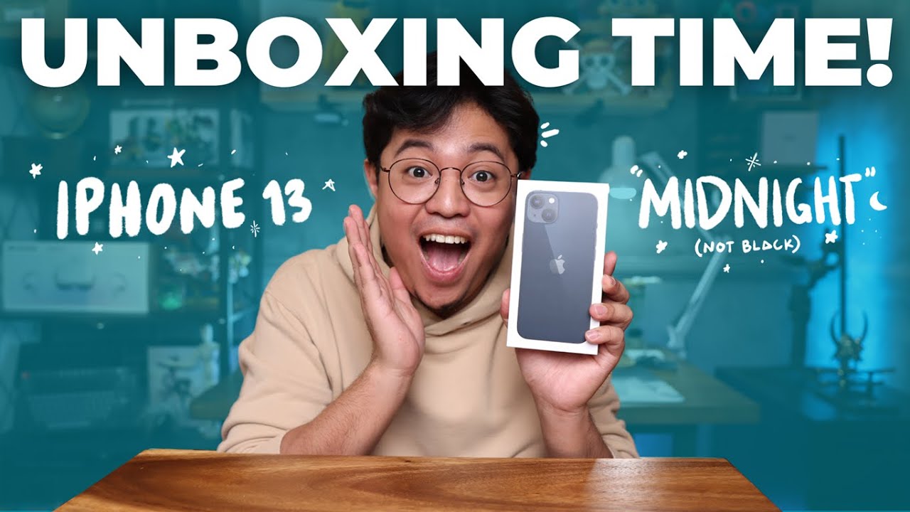 iPhone 13 Midnight Unboxing (Tagalog) - YouTube