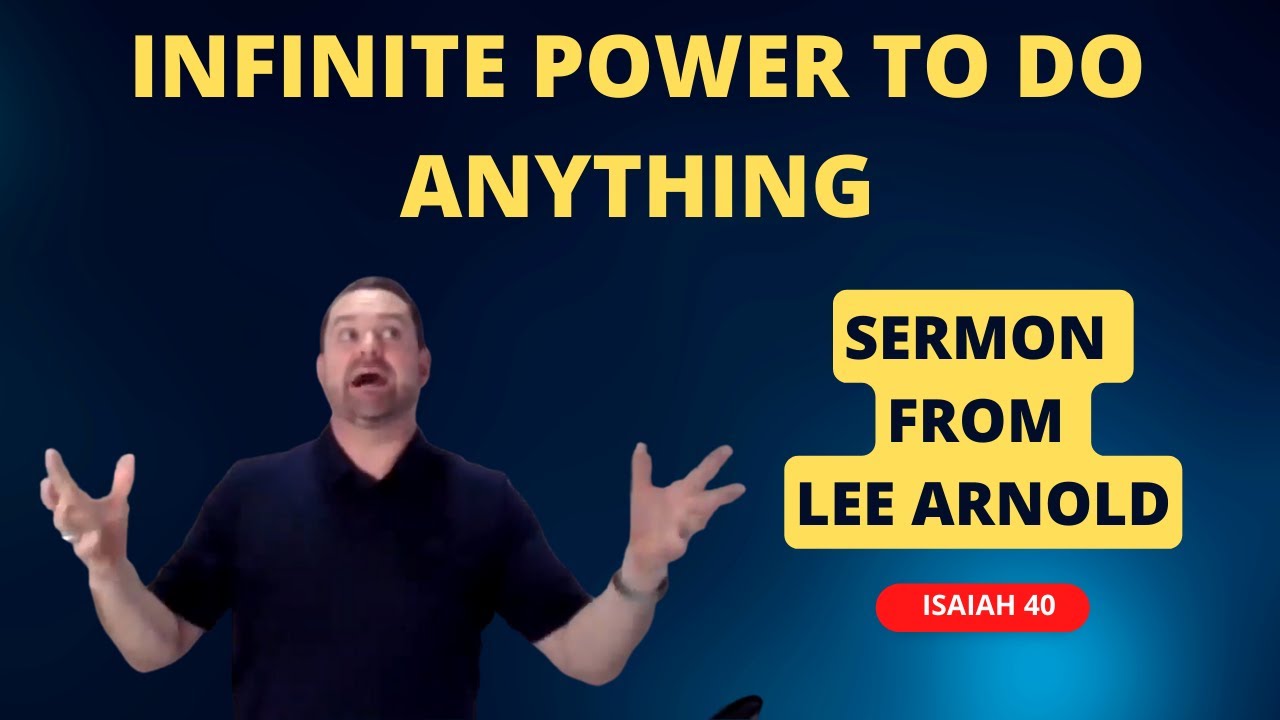 Infinite Power To Do Anything! - Isaiah 40 - YouTube