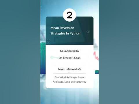 Top Algo Trading Courses by Dr Ernest P Chan #algorithmictrading # ...