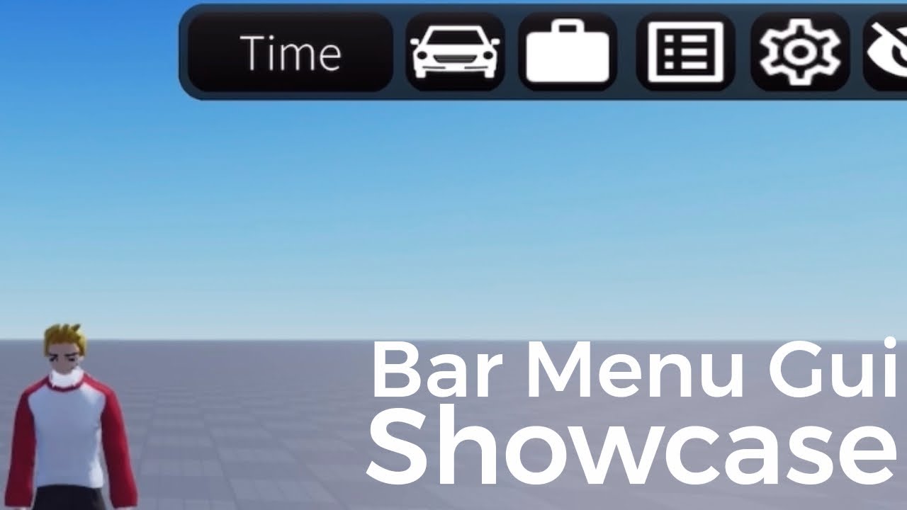 Bar Menu Gui | Roblox Showcase - YouTube