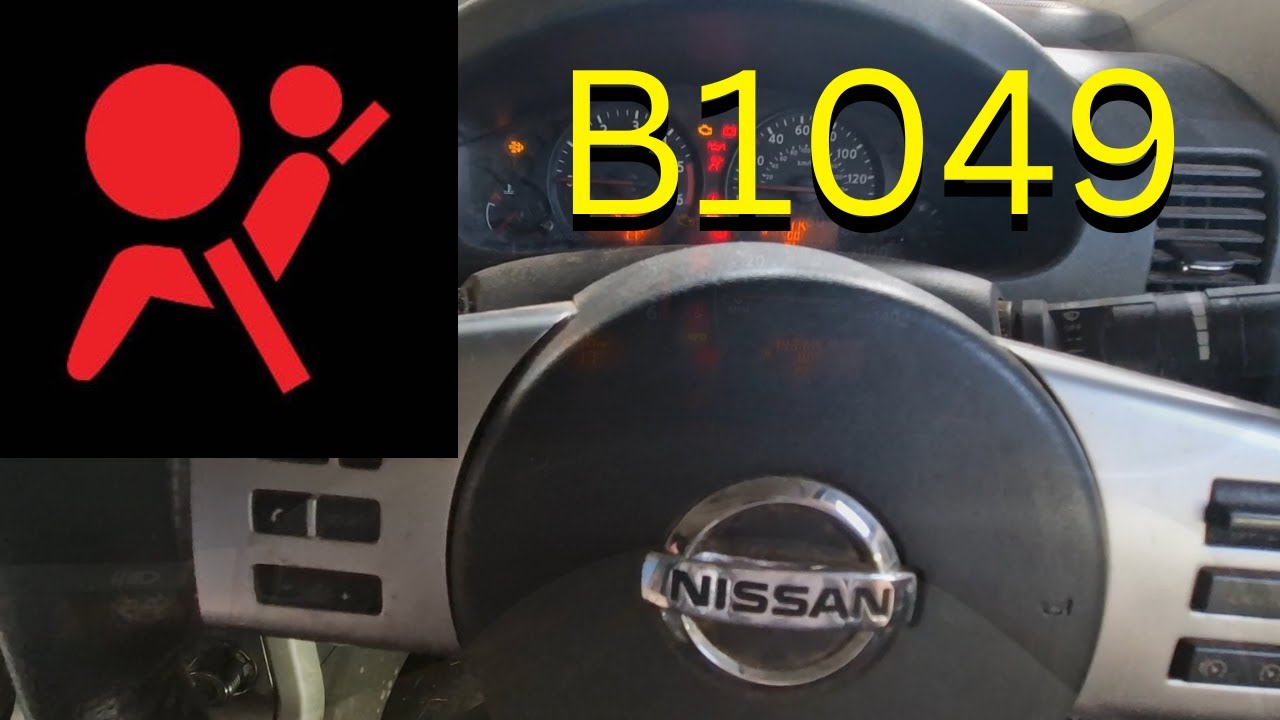 Nissan Navara Airbag Fault B1049 Driver Airbag Module Open Circuit