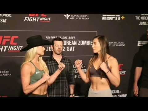 UFC Greenville: #10 Andrea Lee vs #11 Montana De La Rosa FACEOFF