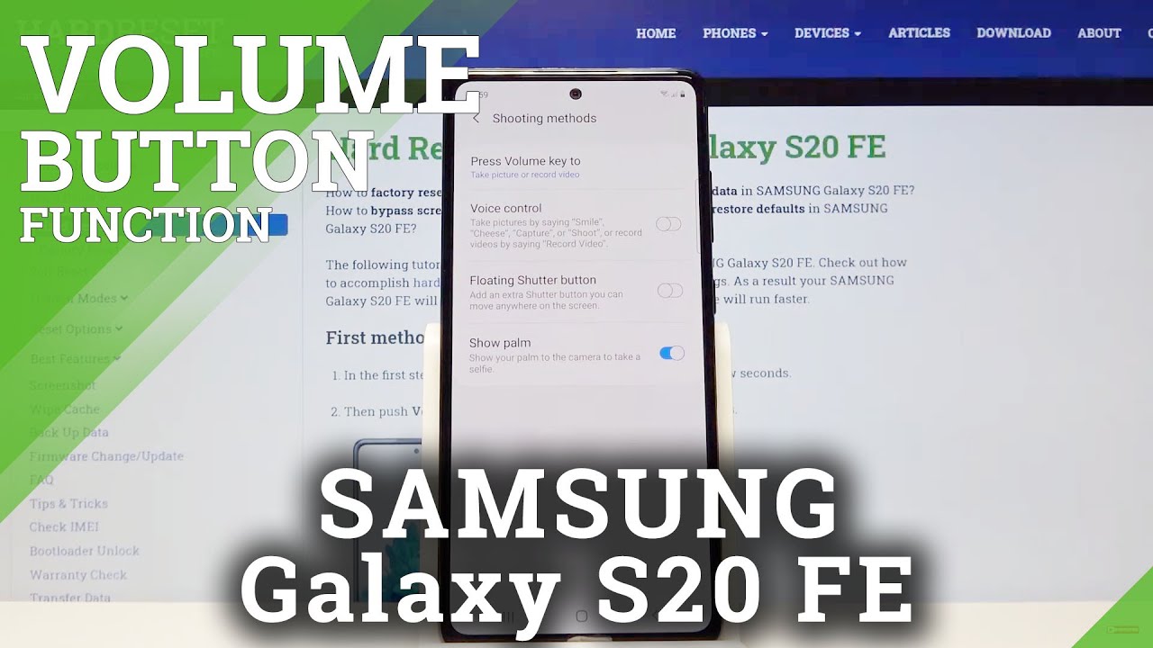 How To Change Volume Button Function In Camera Samsung Galaxy S20 FE how-to-change-volume-button-function-in-camera-samsung-galaxy-s20-fe