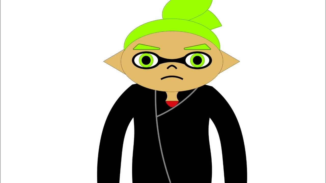 The Blinking Eye 2 D Animation Splatoon Coroika Rider Youtube