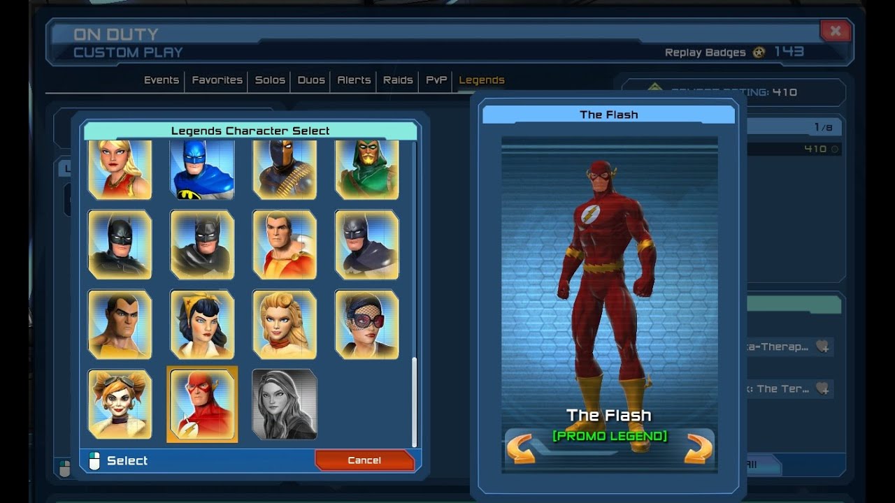 THE FLASH LEGEND ,DC UNIVERSE ONLINE EVEMT PROMO, Area 51 - YouTube