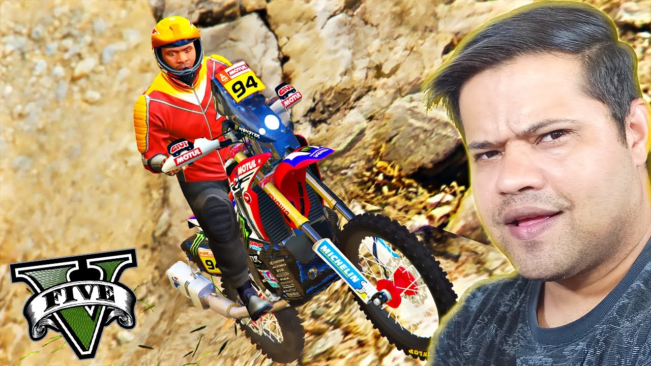JOGANDO GTA 5 COMO UM PILOTO DE MOTOCROSS NO GTA 5 PISTA HARDCORE - GTA ...