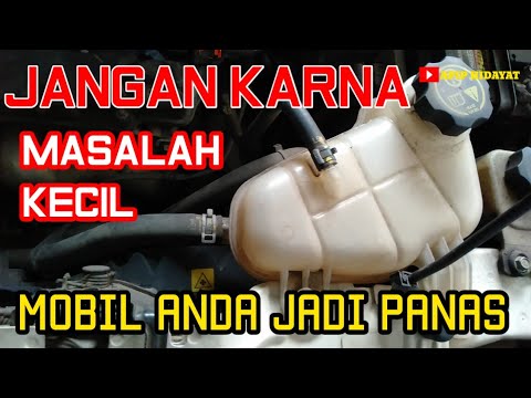Cara buang angin air radiator chevrolet spin - YouTube