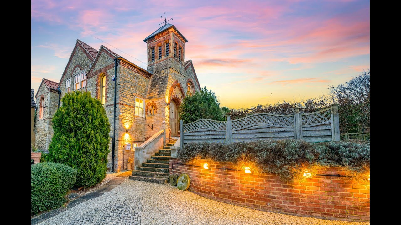 Chapel House, Colsterworth, Grantham - Superb Chapel Conversion - YouTube