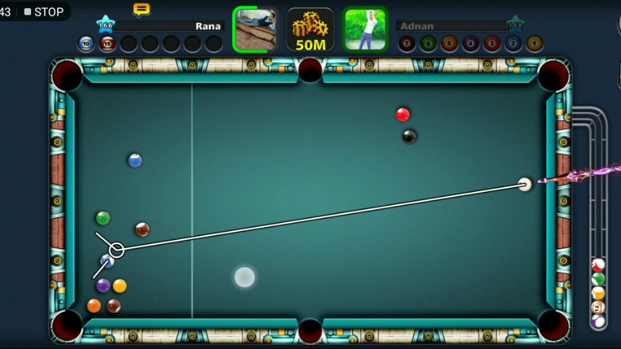 8 ball pool(4) - YouTube
