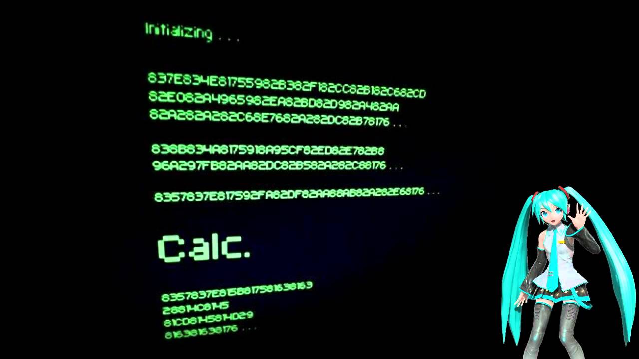 【初音ミク】 Calc - Hatsune Miku [Happy Birthday Miku-Chan] [Vietsub] [720p ...