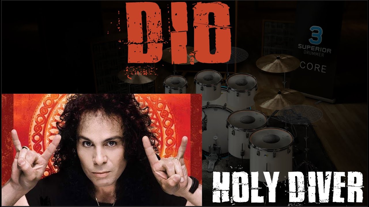 Superior Drummer 3 - Making Dio "Holy Diver" Drum Sound - YouTube