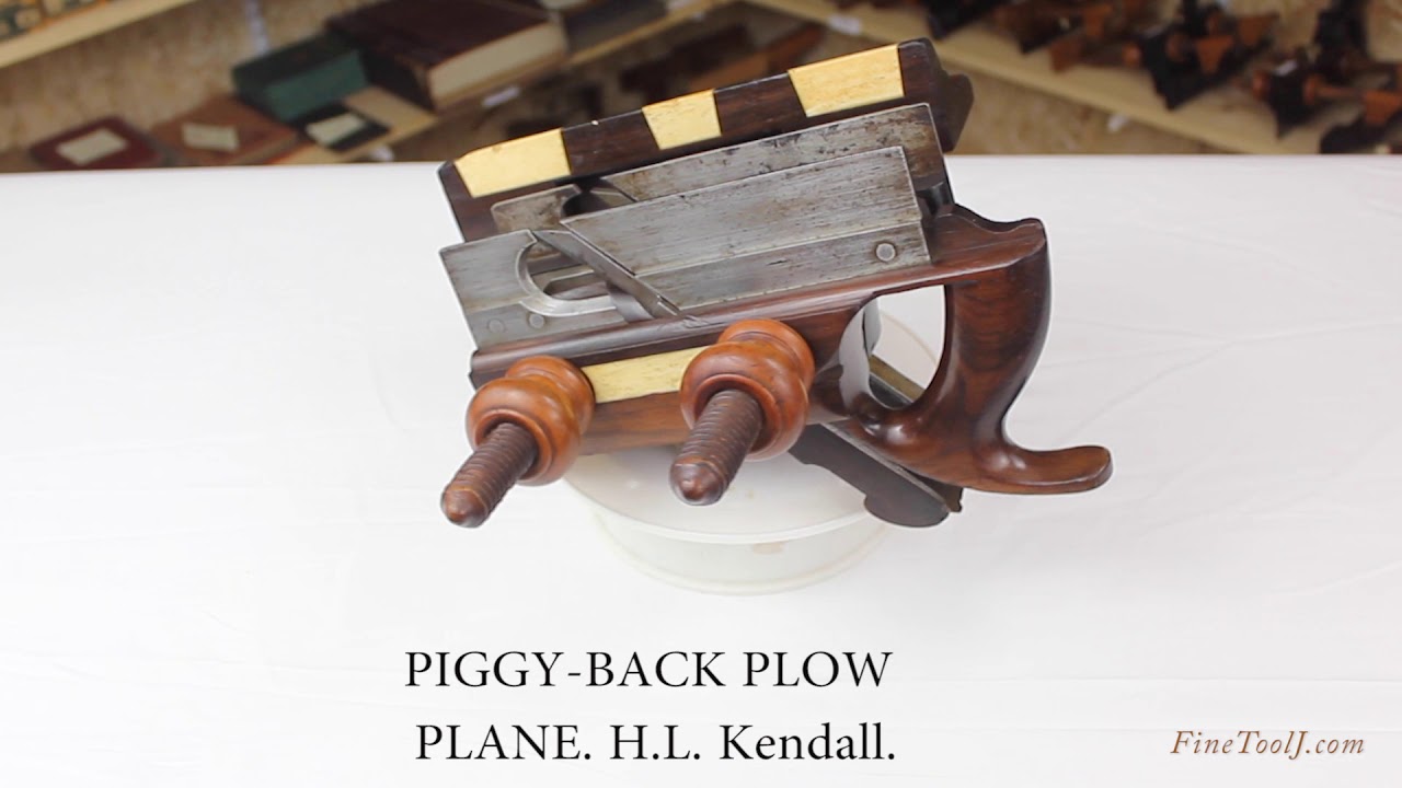 Antique Plow Planes in Brown Tool Auction 55 - YouTube
