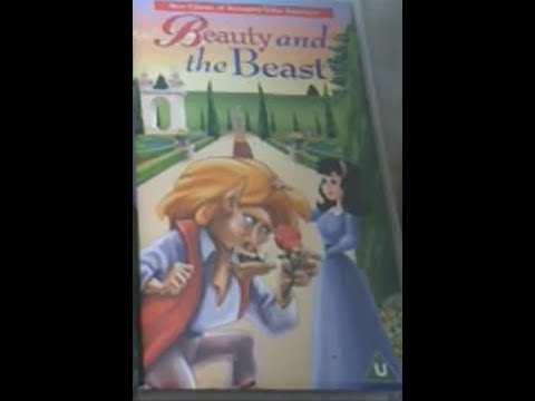 Original VHS Opening and Closing to Beauty and the Beast UK VHS Tape ...
