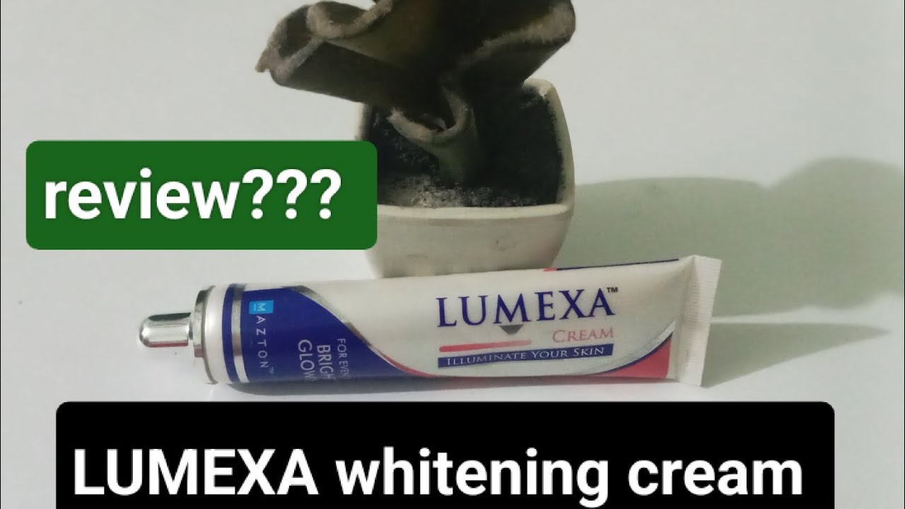LUMEXA whitening cream review || even ton hai ya ni ???? - YouTube