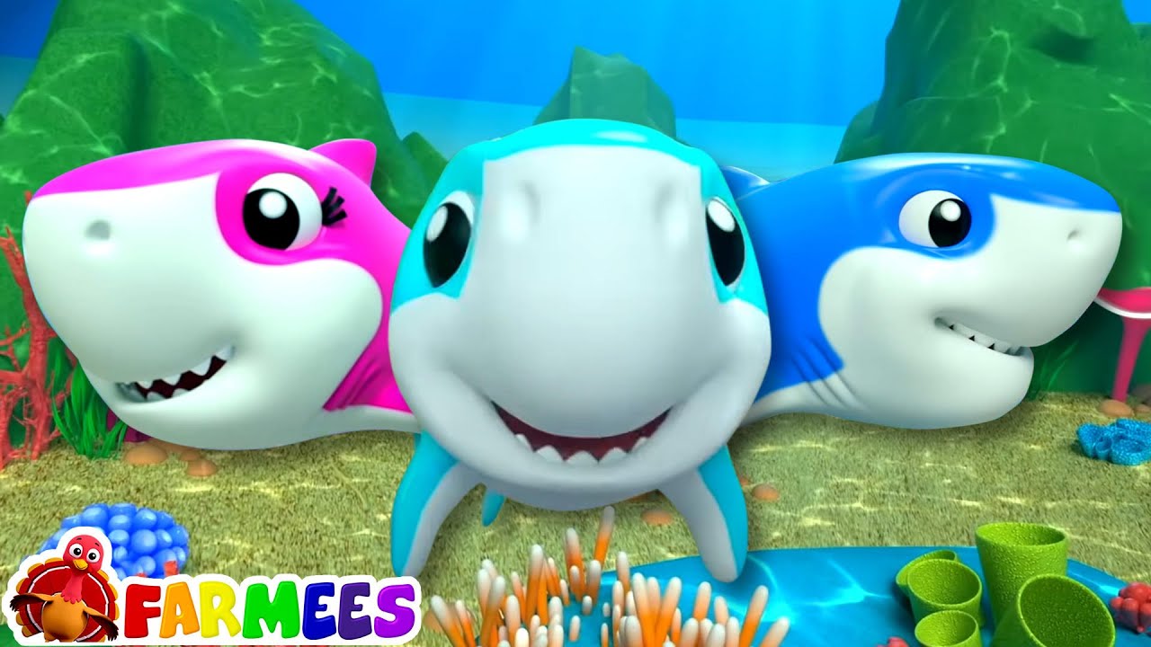 Baby Shark Song + More Nursery Rhymes And Baby Cartoon Videos - YouTube