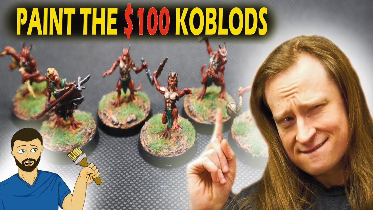 GOOBERTOWN HOBBIES made me spend $100 on !!!KOBOLDS!!! - YouTube