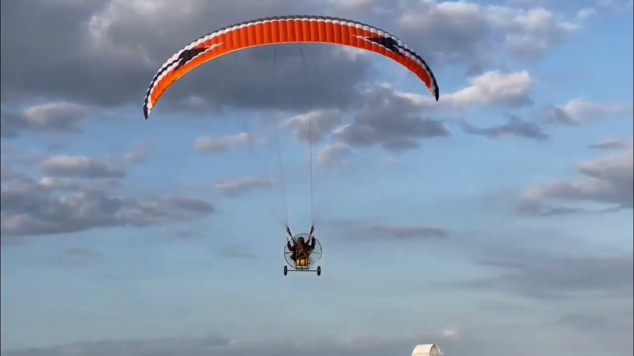 Paramotor trike scratch built . - YouTube