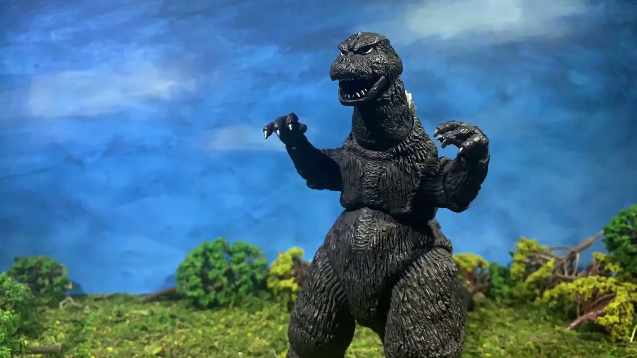 Godzilla 1975 Stop motion Tests - YouTube