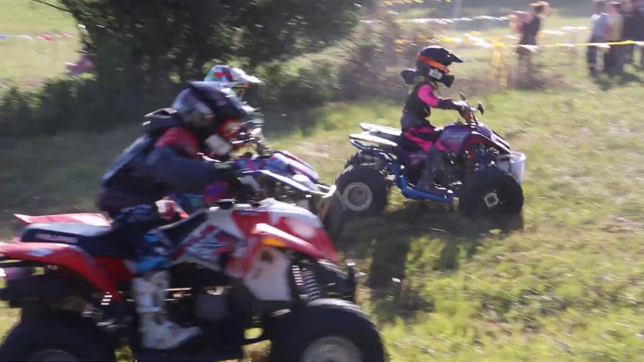 2020 AWRCS Peewee Quad Scrubgrass Round 2 starts & Podium - YouTube