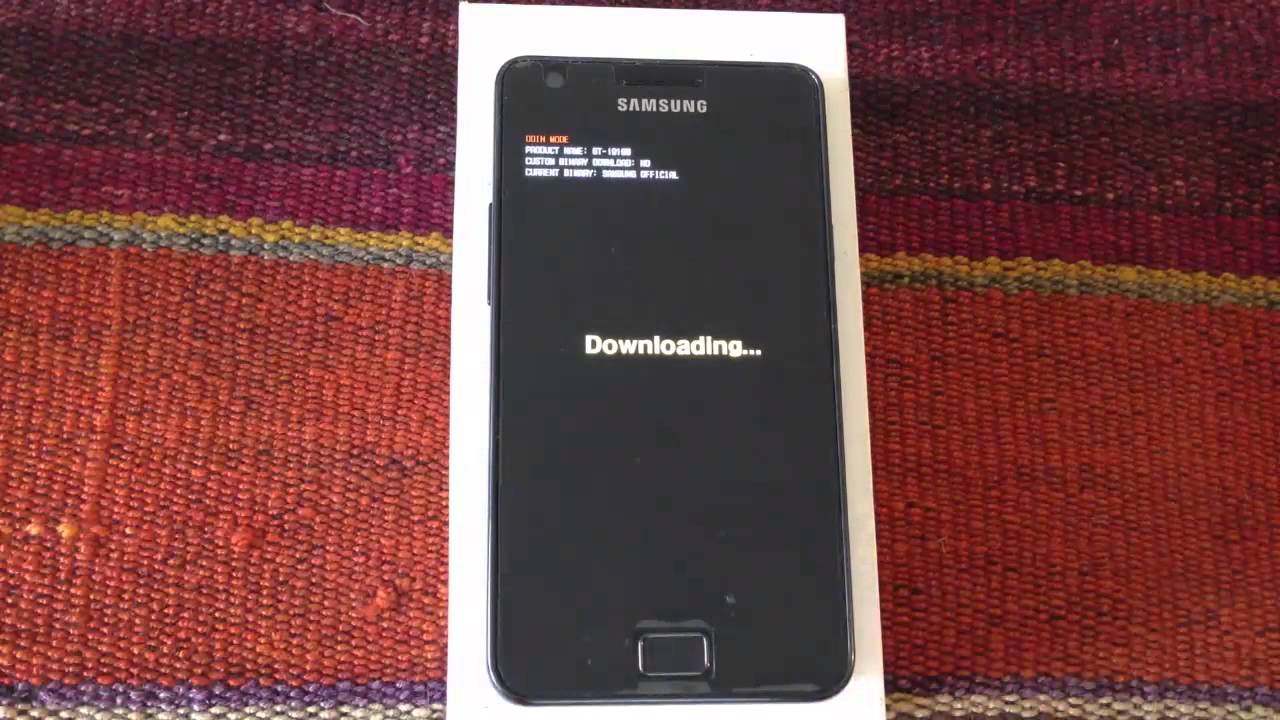 How To enter Download Mode in Samsung Galaxy S2 by AndroidADN - YouTube