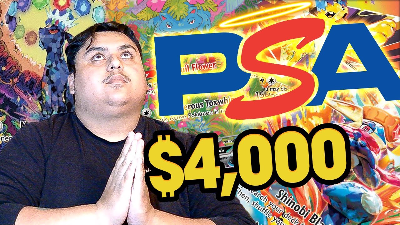 $4,000+ Pokemon and One Piece PSA Returns! - YouTube