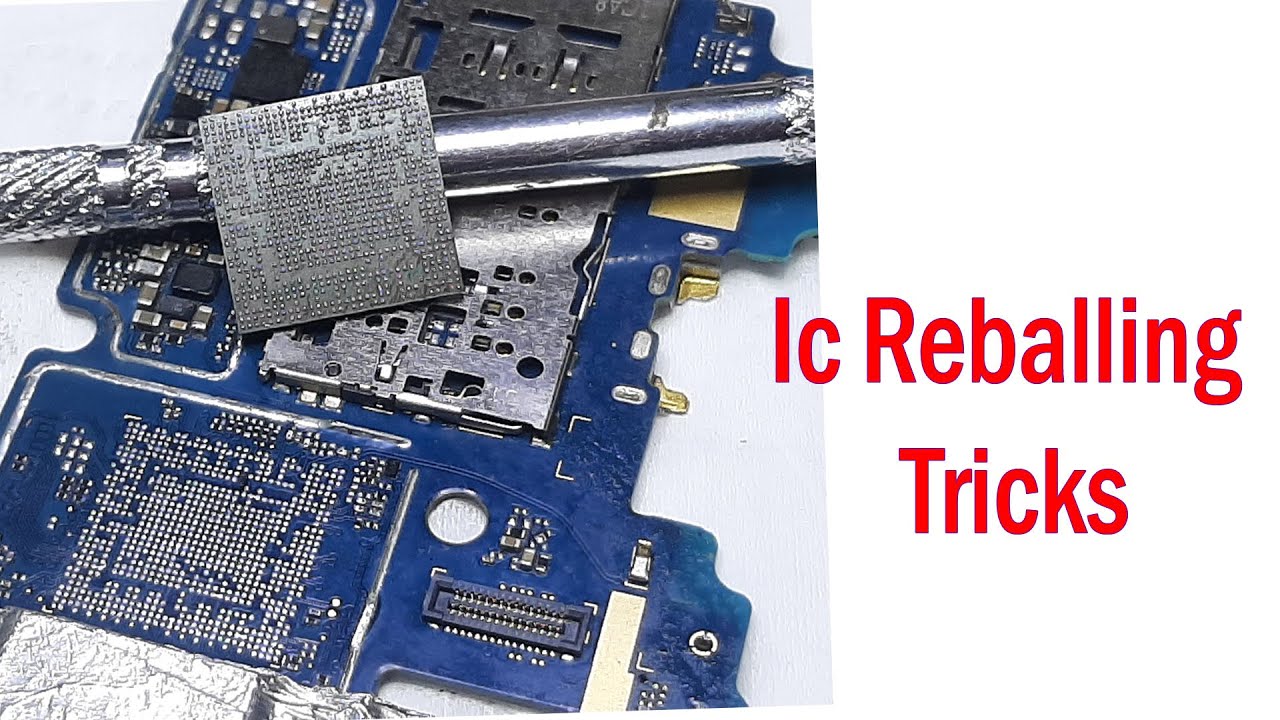 Ic Reballing Tricks / Ic Reballing Tricks /ic reballing sinhala /chip ...