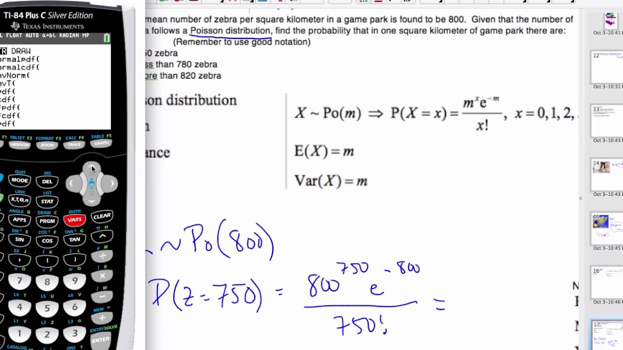 IB HL Math - 11.02.3 Poisson Intro - GDC - YouTube