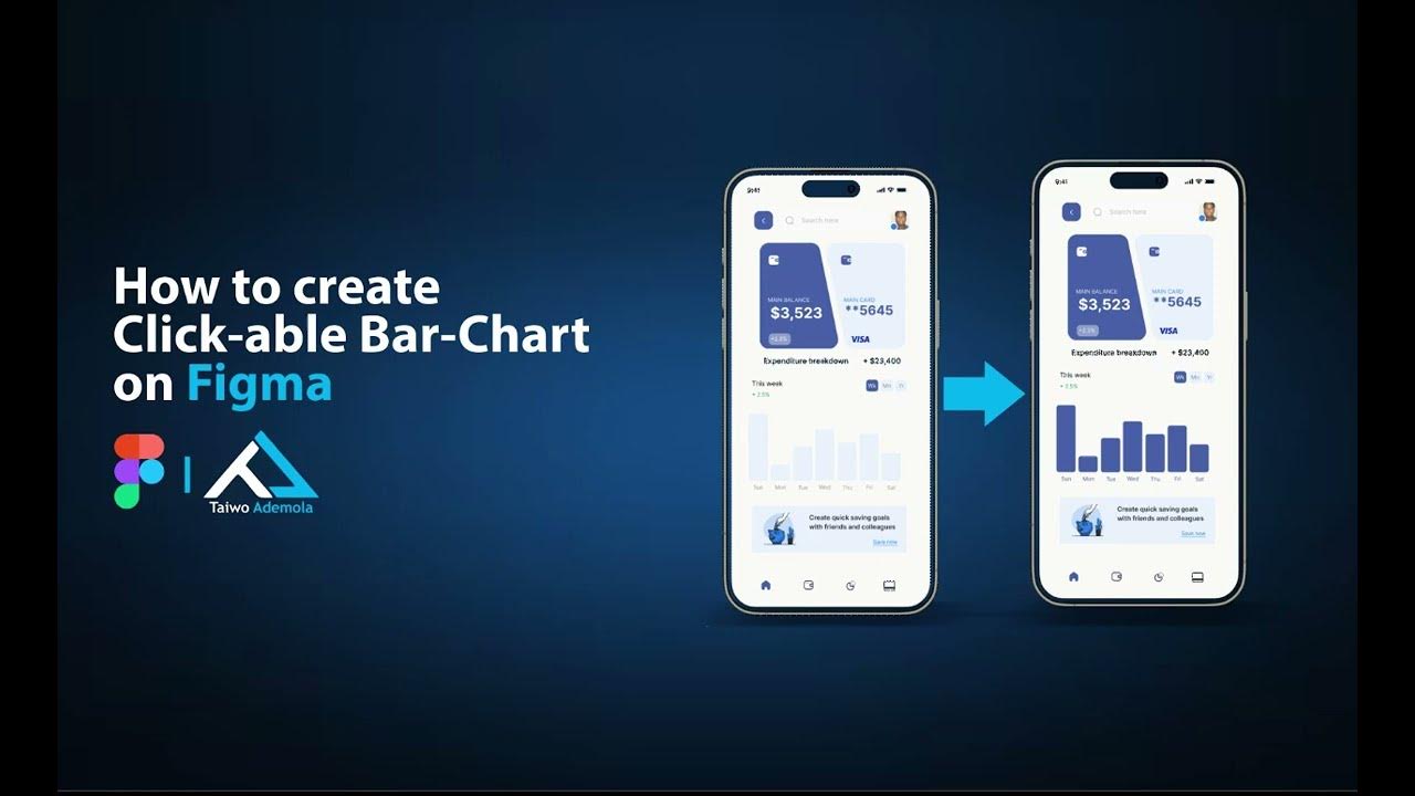 How to Create Clickable Bar Chart on Figma - YouTube