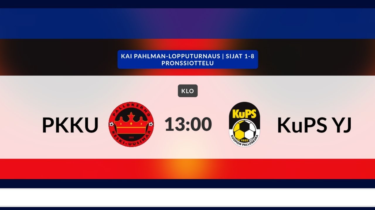 Kai Pahlman-lopputurnaus Pronssiottelu PKKU - KuPS YJ 23.10.2022 - YouTube