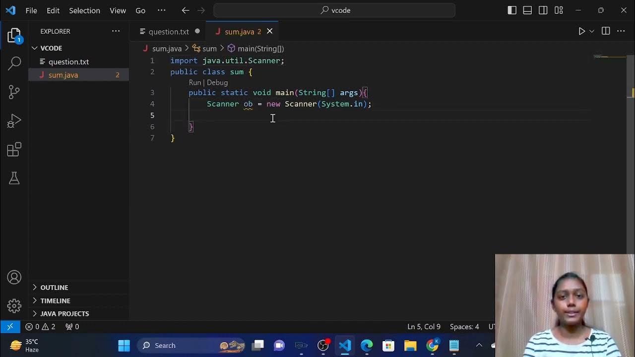 Hackerrank Day 2 Question 1 100 Days Of Coding In Java V Code