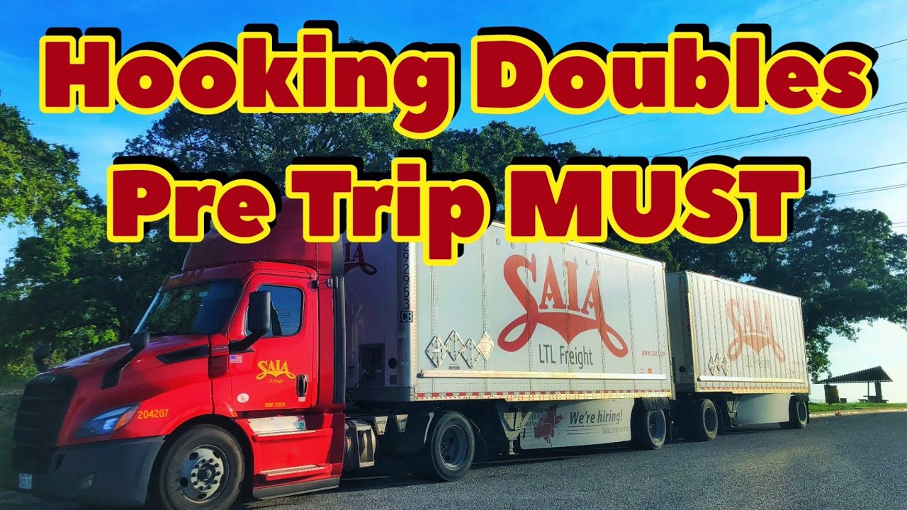 TRUCKING | Hooking Doubles | Pre Trip - YouTube